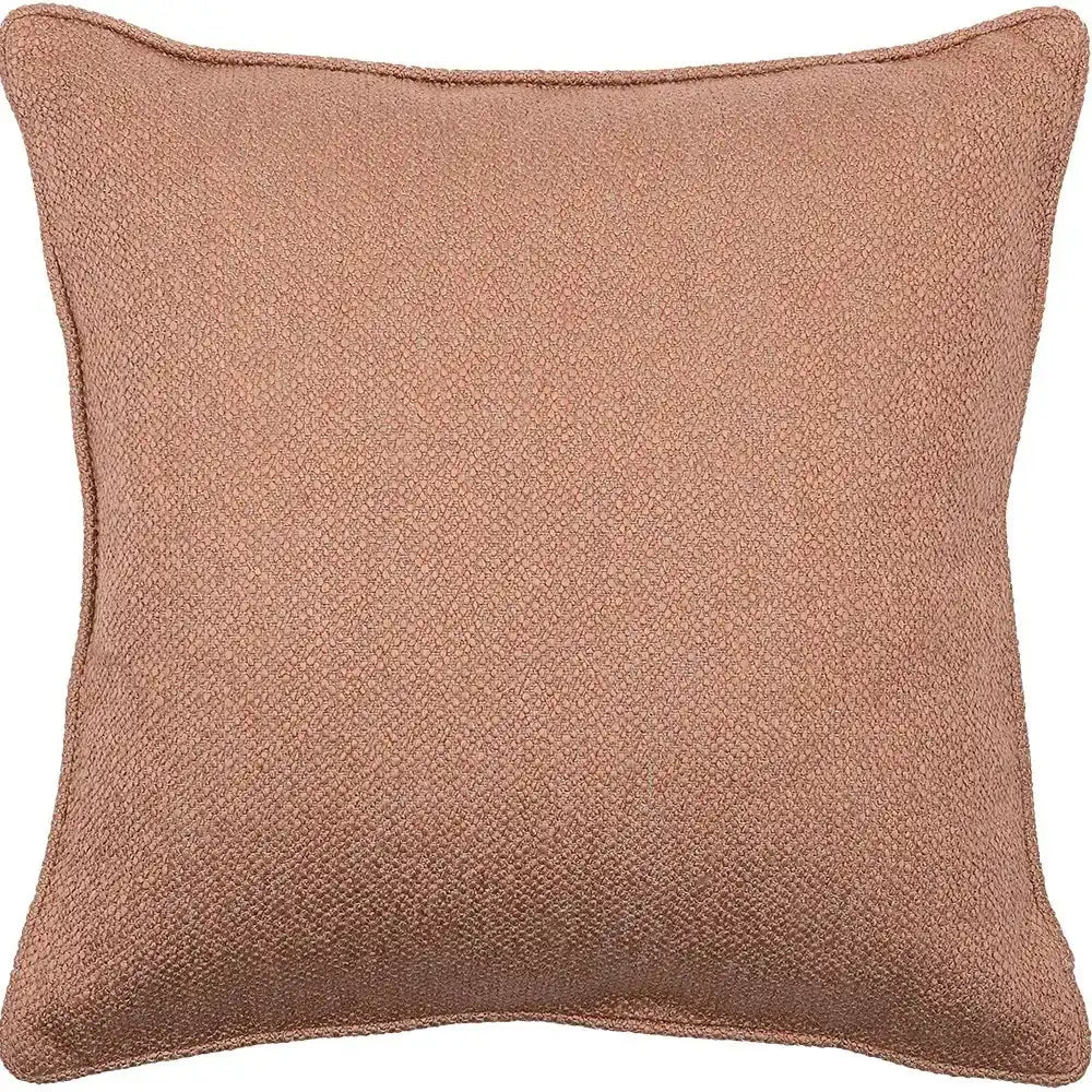 Fae Blush Textured Luxe Cushion | Carpet Centre