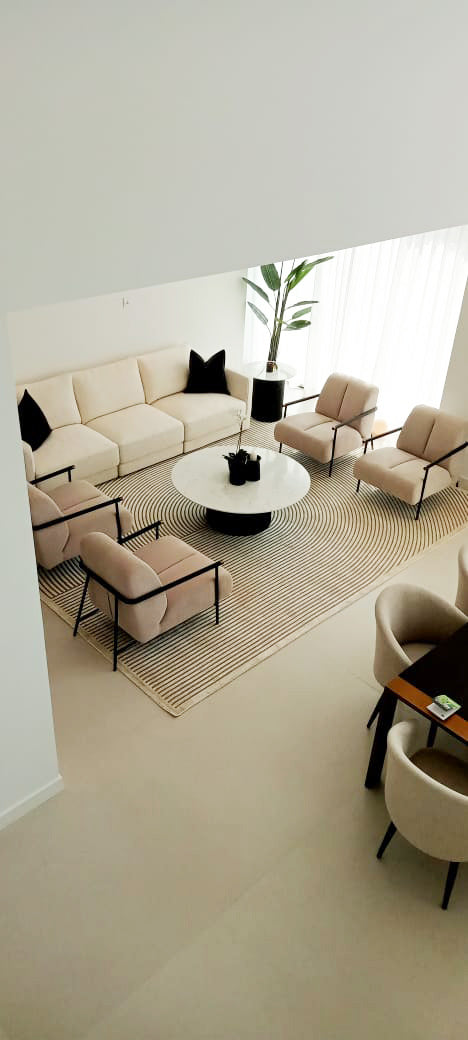 Maze Sandy - Curves & Straight Lines Patterned Carpet | Carpet Centre